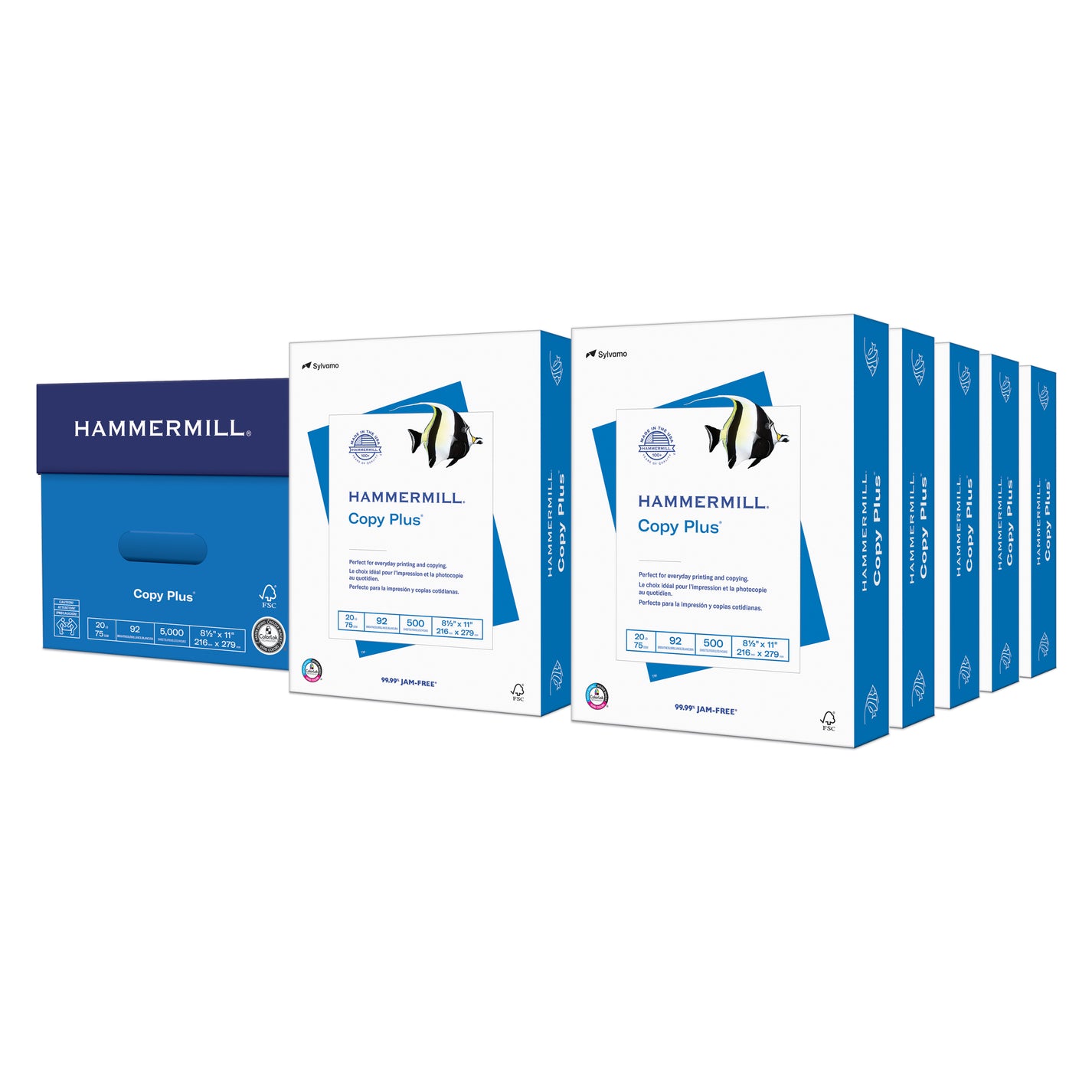 Hammermill Copy Plus® Printer Paper, 20lb, 92 Bright