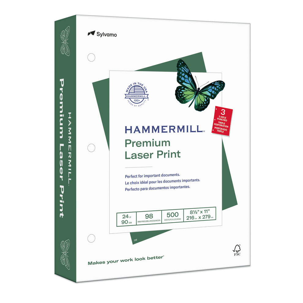 Premium Laser Print Copy Paper – Hammermill