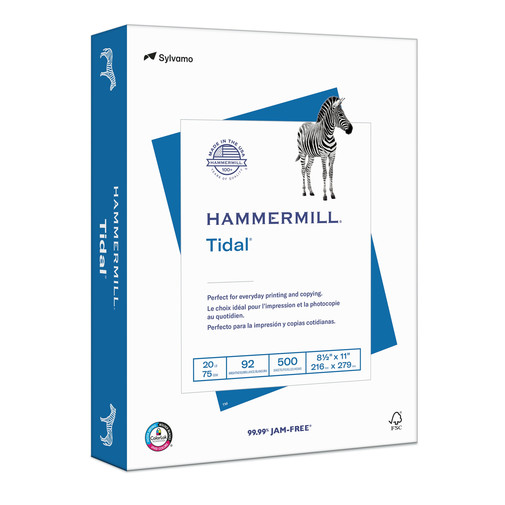 Hammermill Tidal® Copy Paper, 20lb, 92 Bright