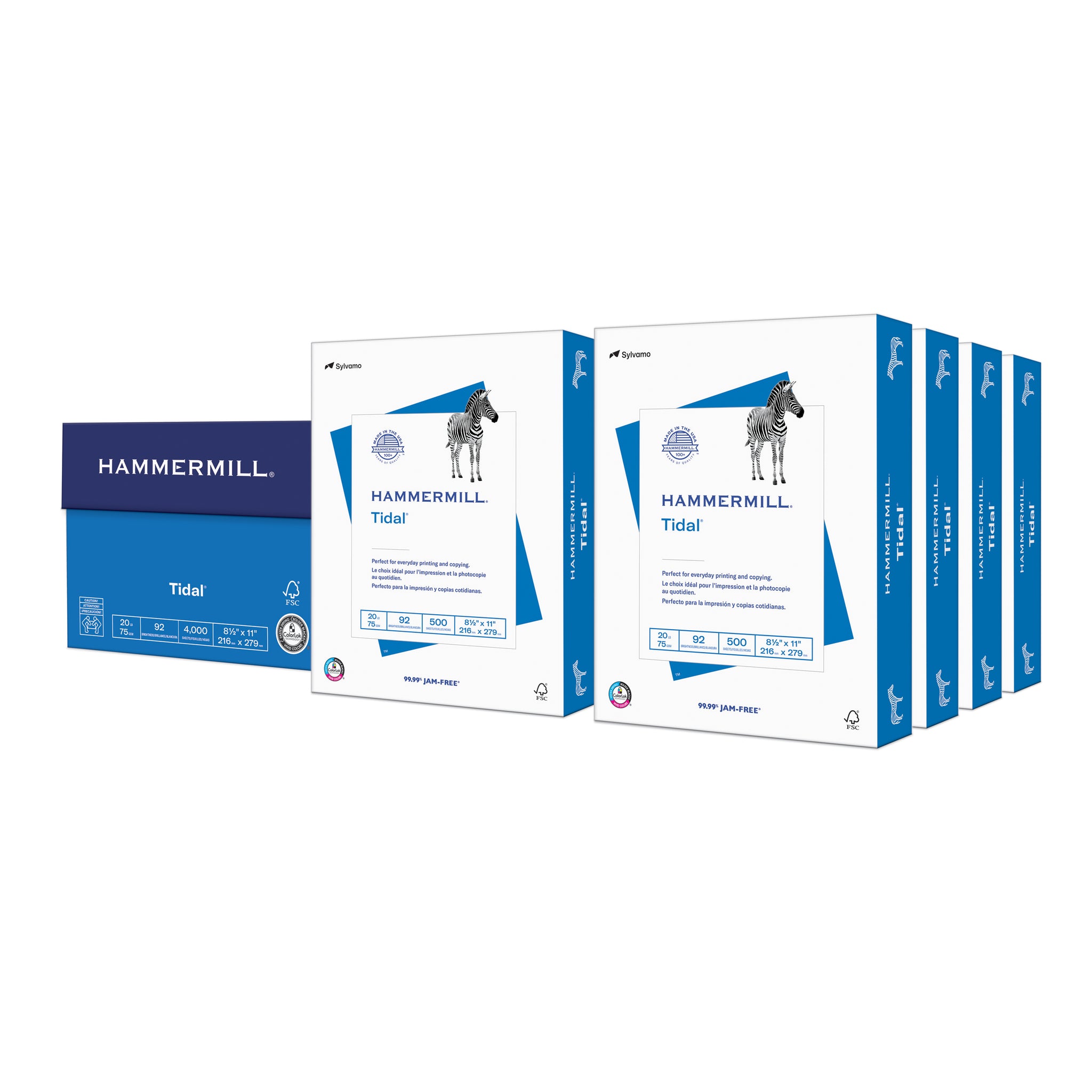 Hammermill Tidal® Copy Paper, 20lb, 92 Bright